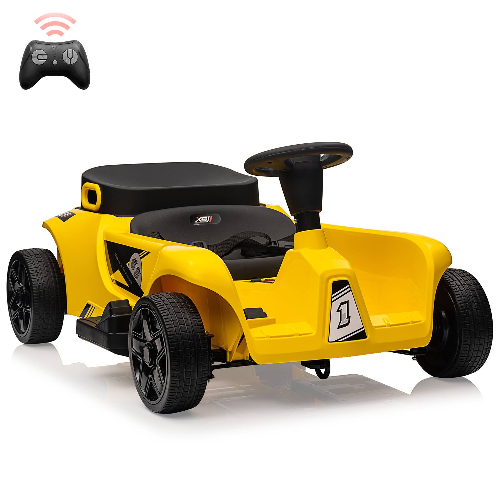 Acekool 24V Two Seater Electric Ride On Car with Remote Control, Dual ...