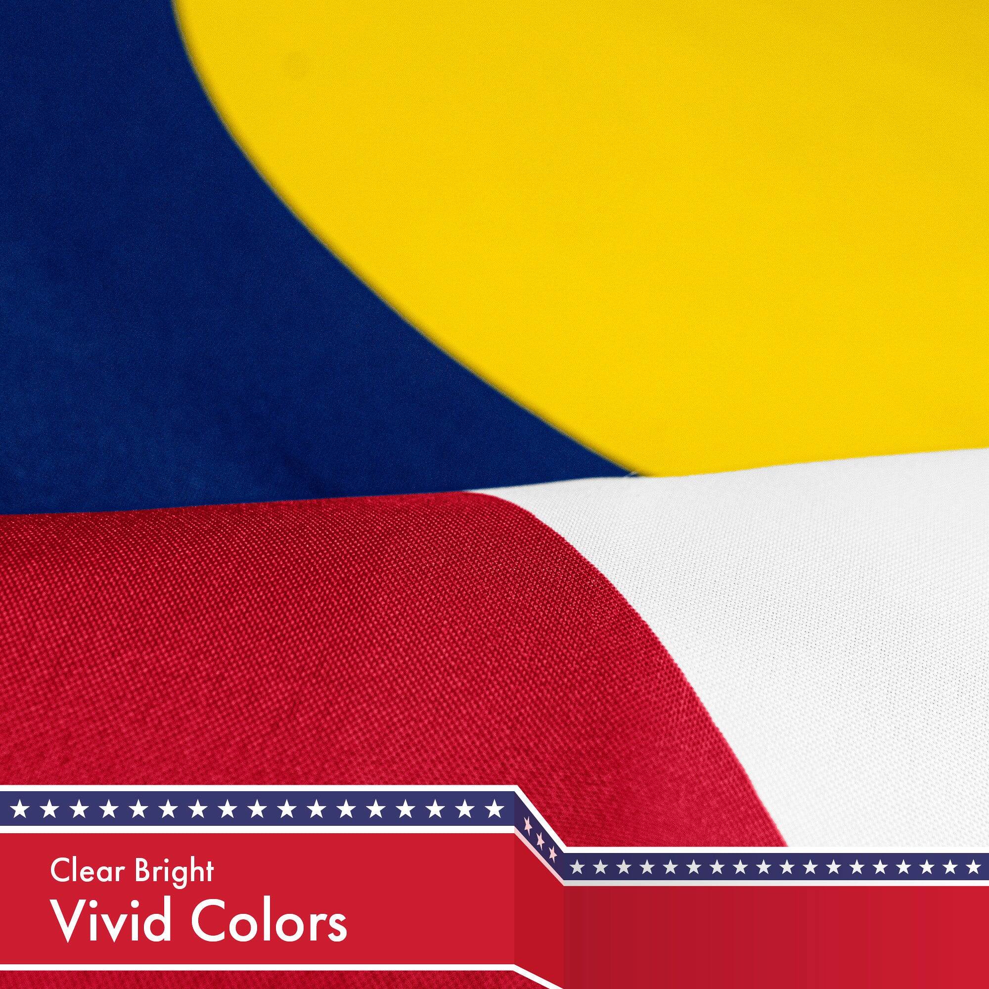 G128 Denver City Flag 3 x 5 ft Printed 150D Polyester Assorted Colors ...