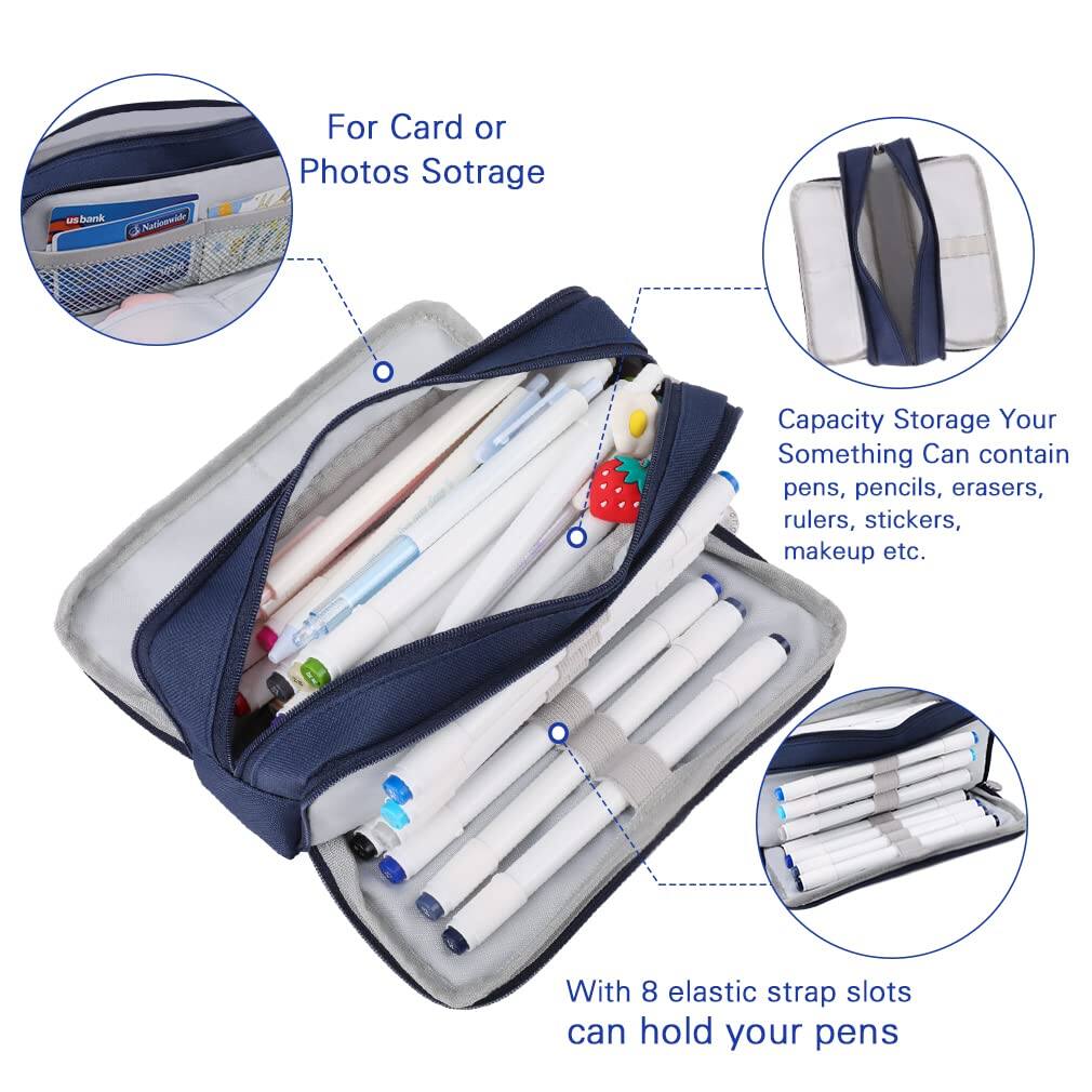 Paradigms Interiors Large Pencil Case s Pouch Big Capacity Bag For Teen ...