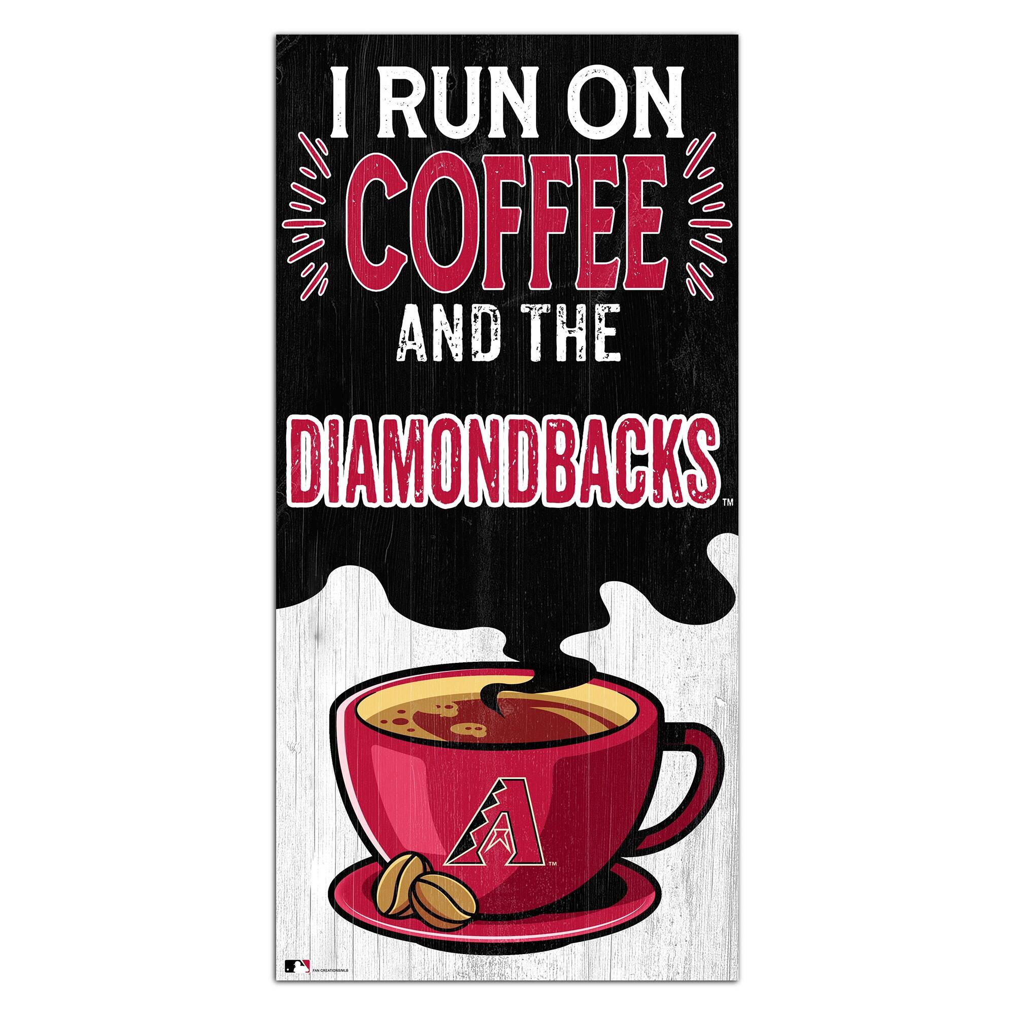 Fan Creations Arizona Diamondbacks 6" x 12" Coffee Wall Art Multicolor ...