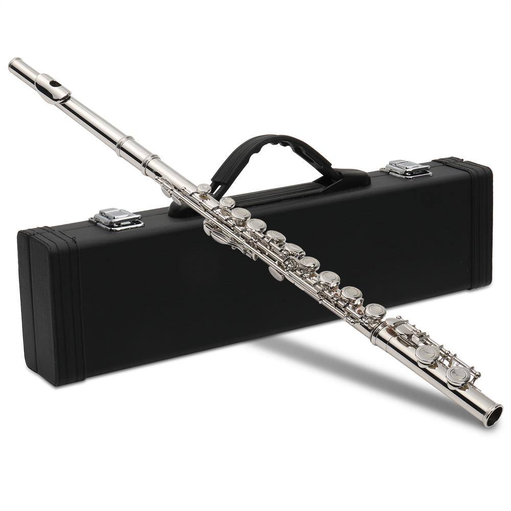 Winado C Flutes with E split, Orchestra Closed Hole Flute Kit for ...