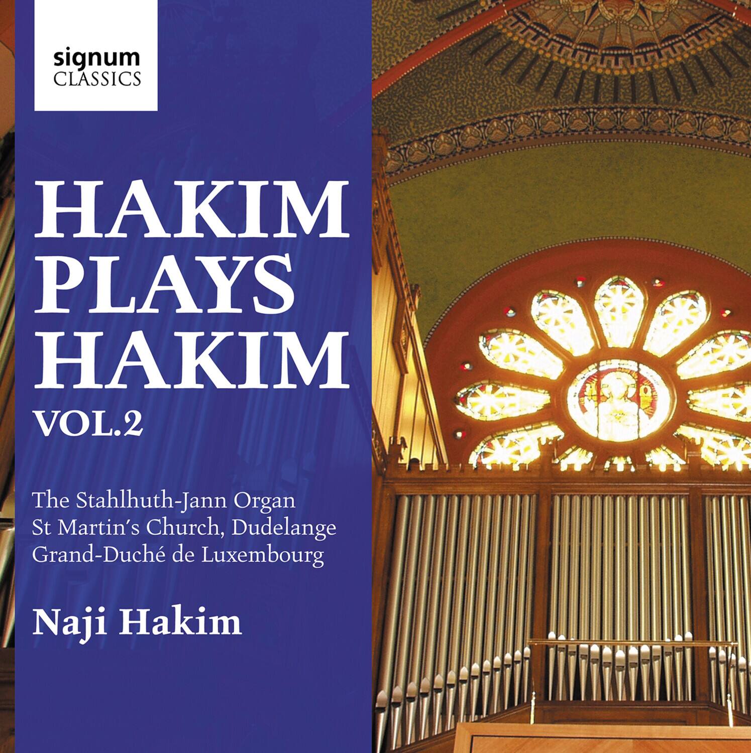 Naji Hakim Hakim Plays Hakim the Stahlhuth Jann Organ COMPACT DISCS [CD ...