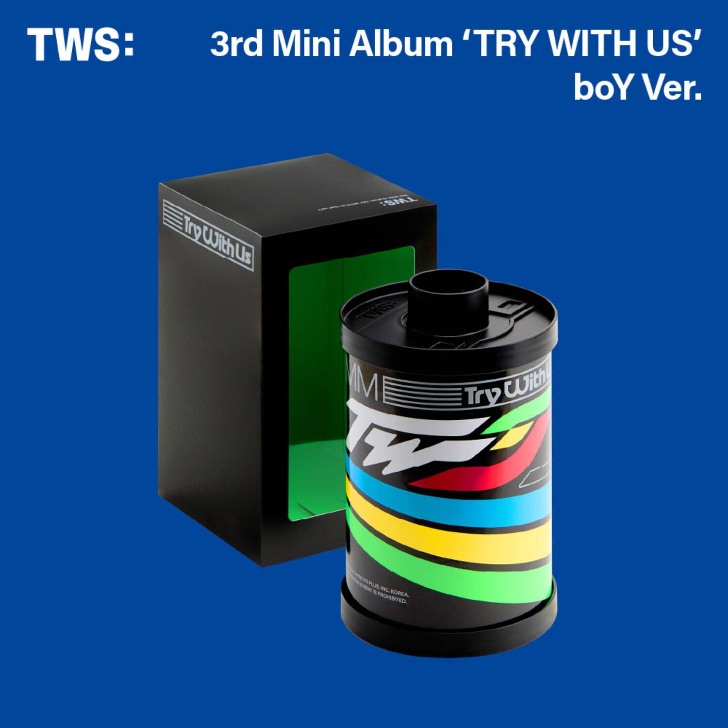 TWS Tws 3rd Mini Album 'try With Us' (boY Ver.) COMPACT DISCS [CD ...