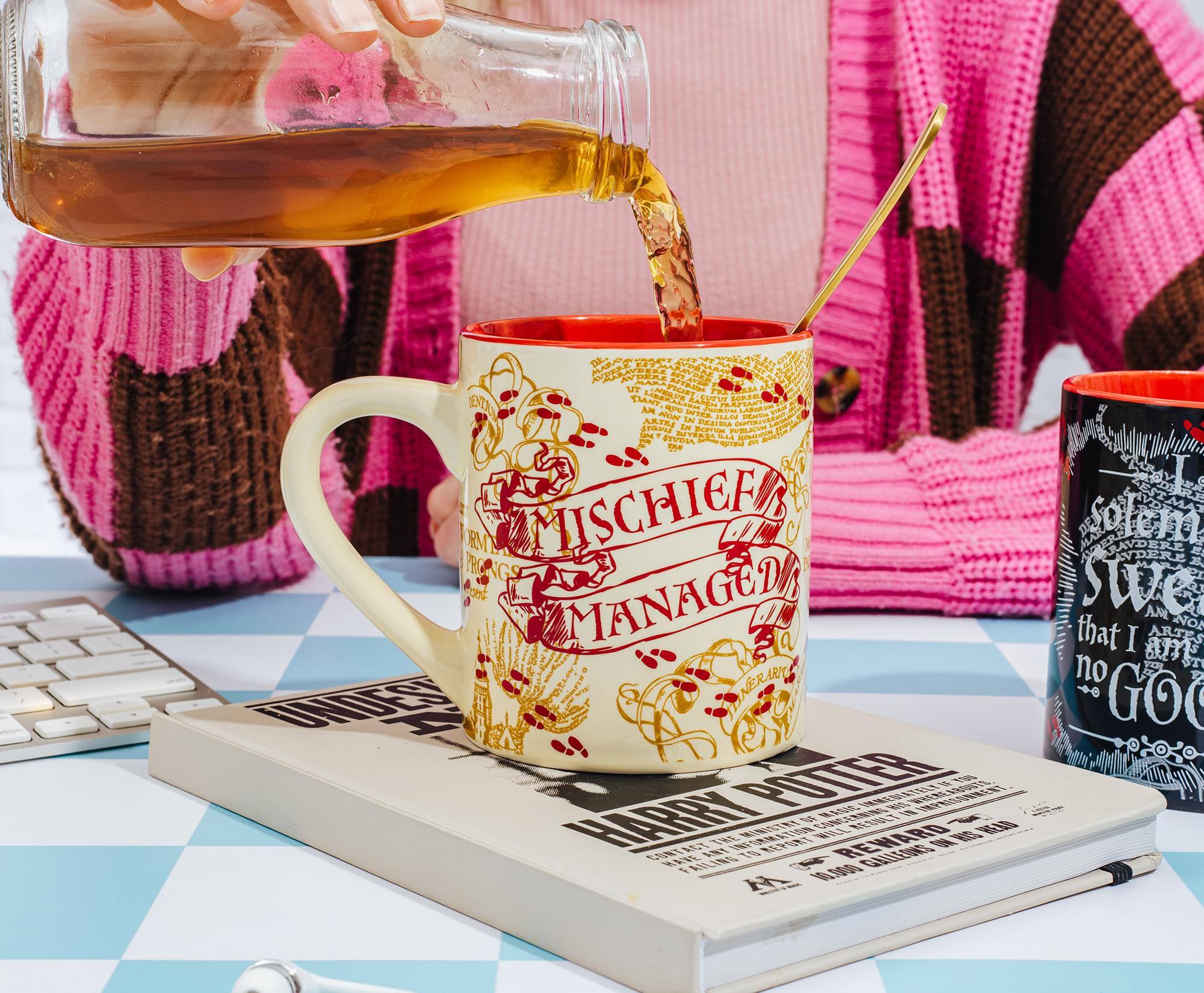 Silver Buffalo Harry Potter Marauder's Map Quotes Ceramic Mug Set ...