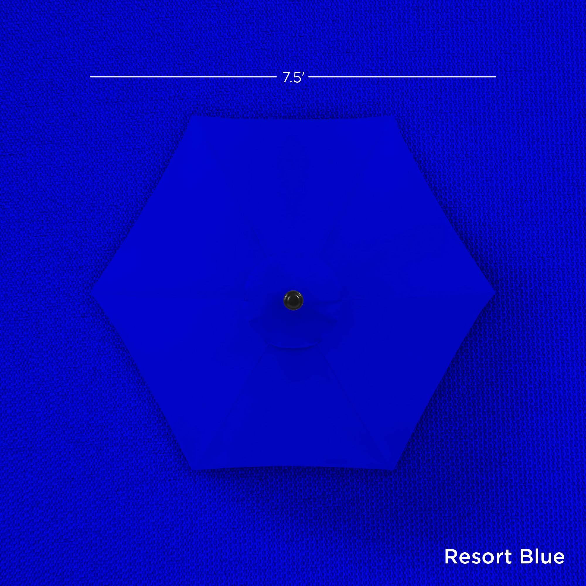 Best Choice Products 7.5ft Heavy Duty Outdoor Market Patio Umbrella w ...