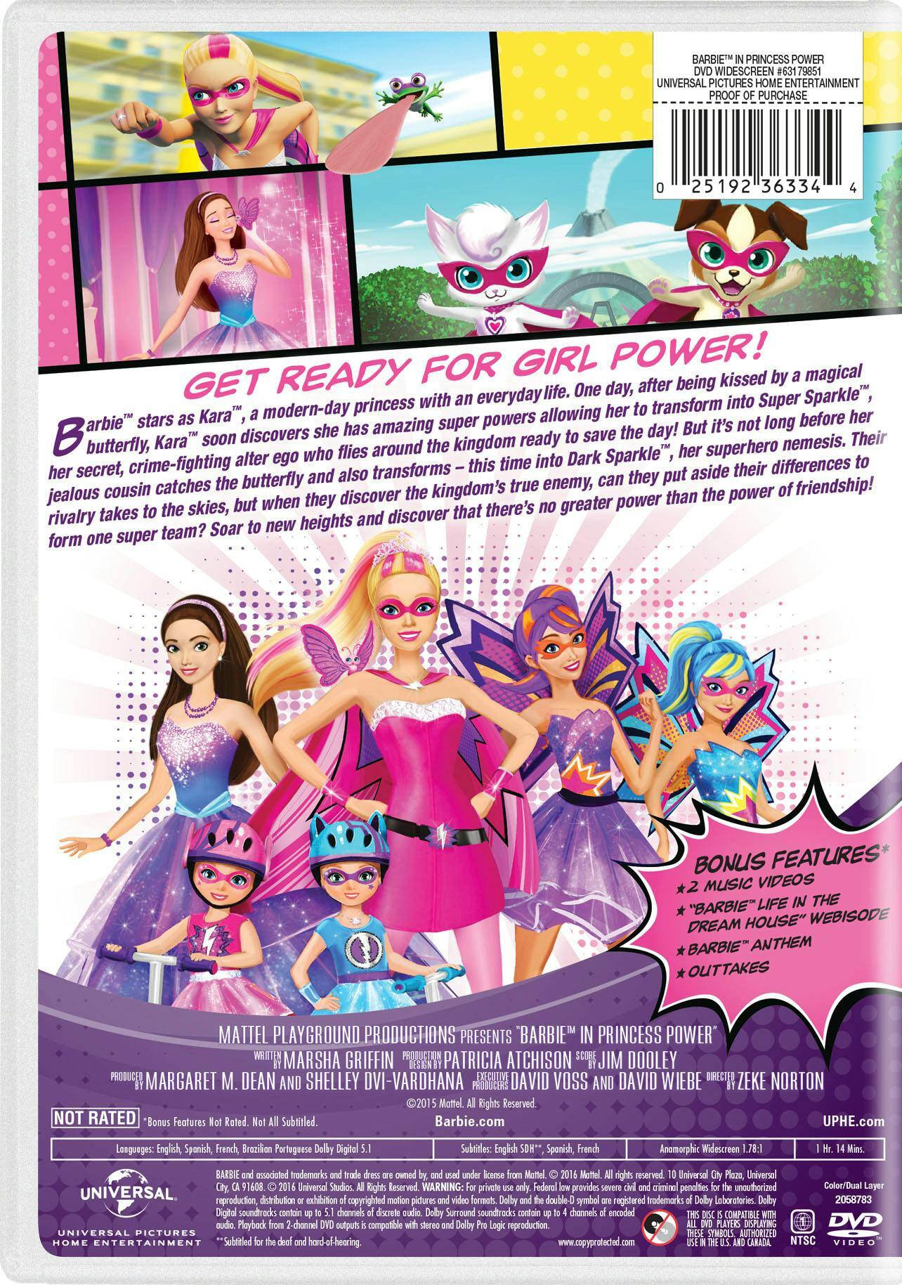 Barbie in Princess Power [DVD] [Standard] - Best Buy