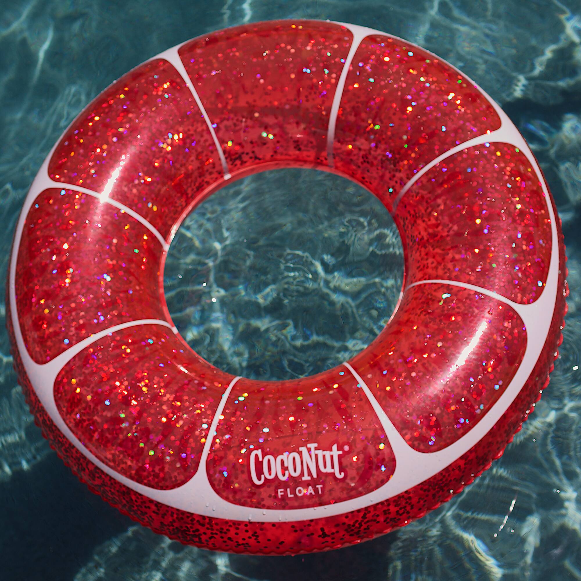 Salus Brands, LLC CocoNut Float: Pink Grapefruit Glitter 42" Pool Float ...