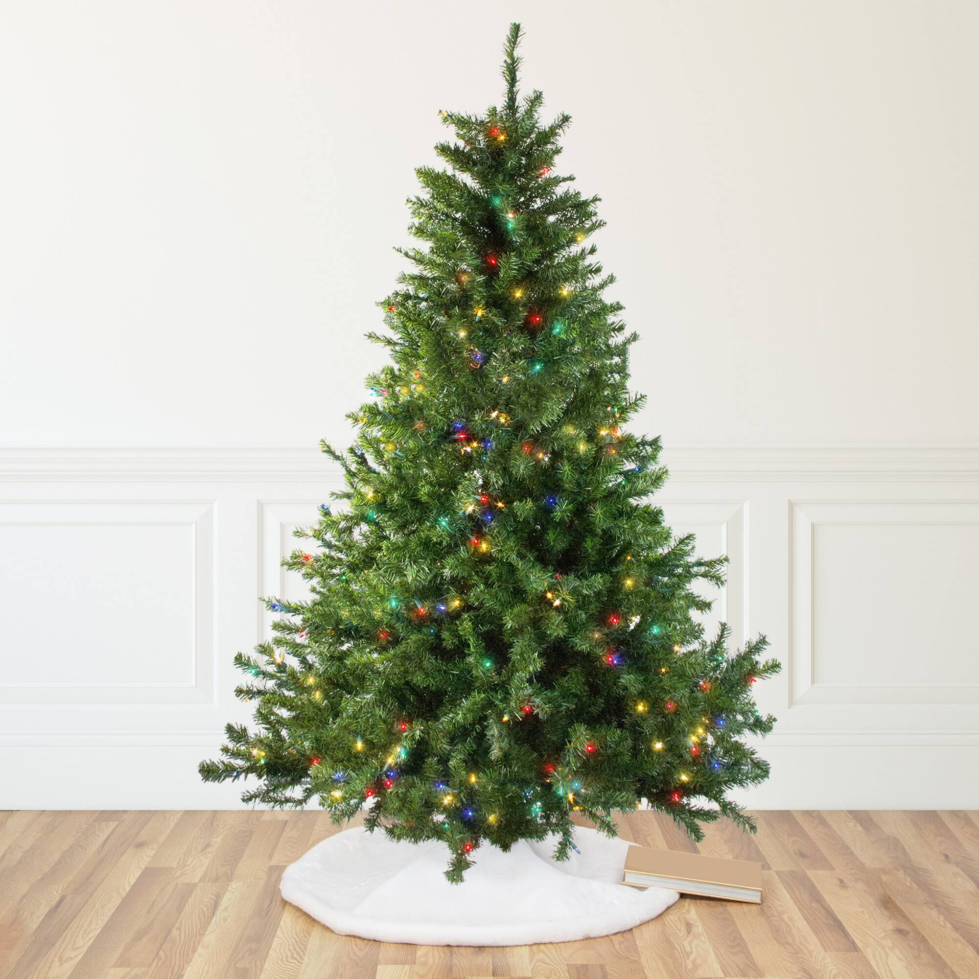 Northlight Pre Lit Medium Canadian Pine Artificial Christmas Tree 10 ...
