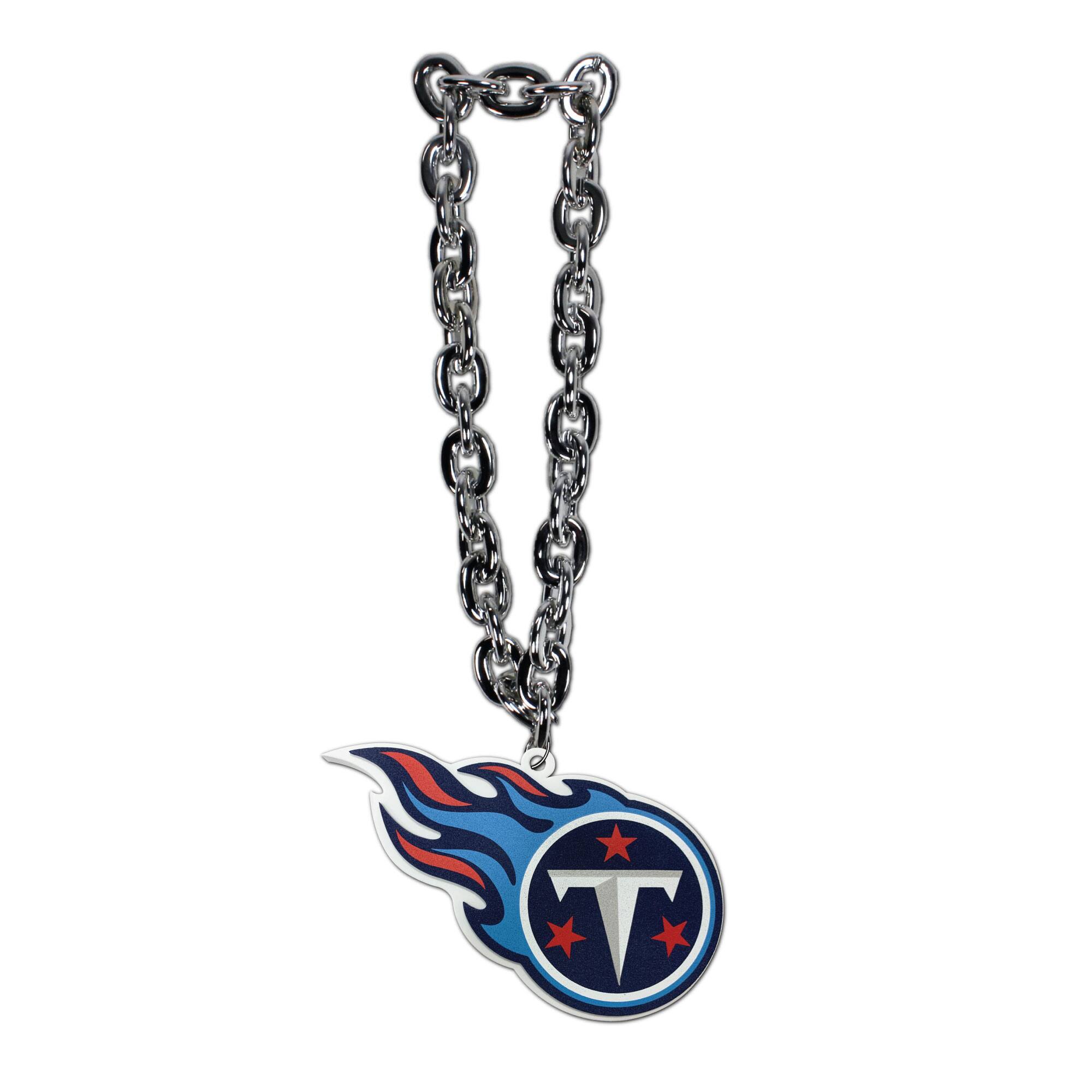 MOJO Tennessee Titans Oversized Superfan Chain Necklace Multicolor ...