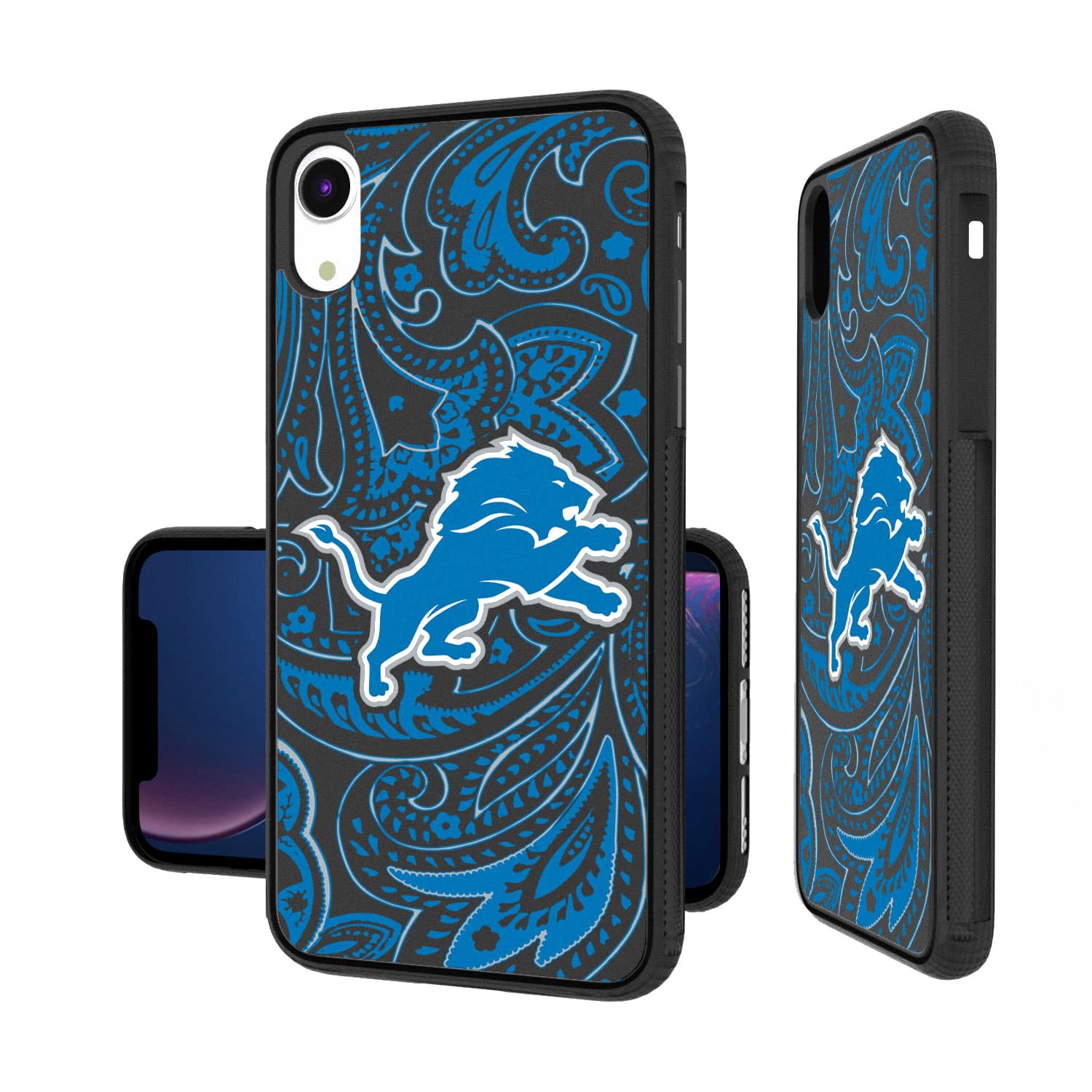 NFL Keyscaper - - Detroit Lions iPhone Paisley Design Bump - 15 Plus ...