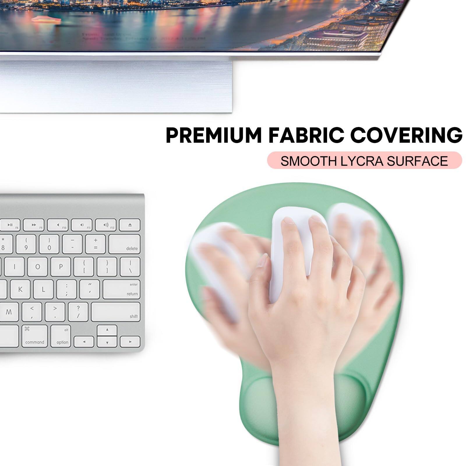 Stamp n Camp Mouse Pad 2 Pack Pads With Comfortable Gel Wrist Rest ...