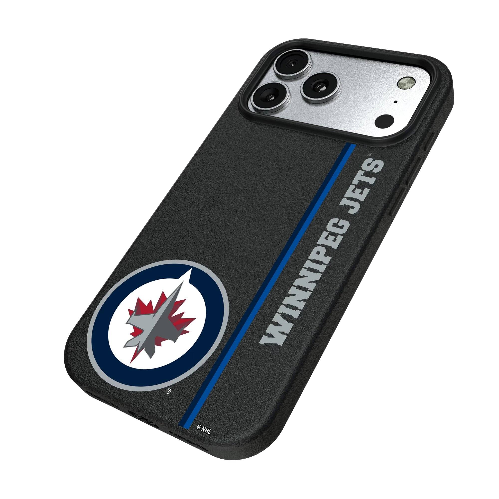 Keyscaper NHL Winnipeg Jets Sidebar Magnetic iPhone Case 15 Plus Black ...