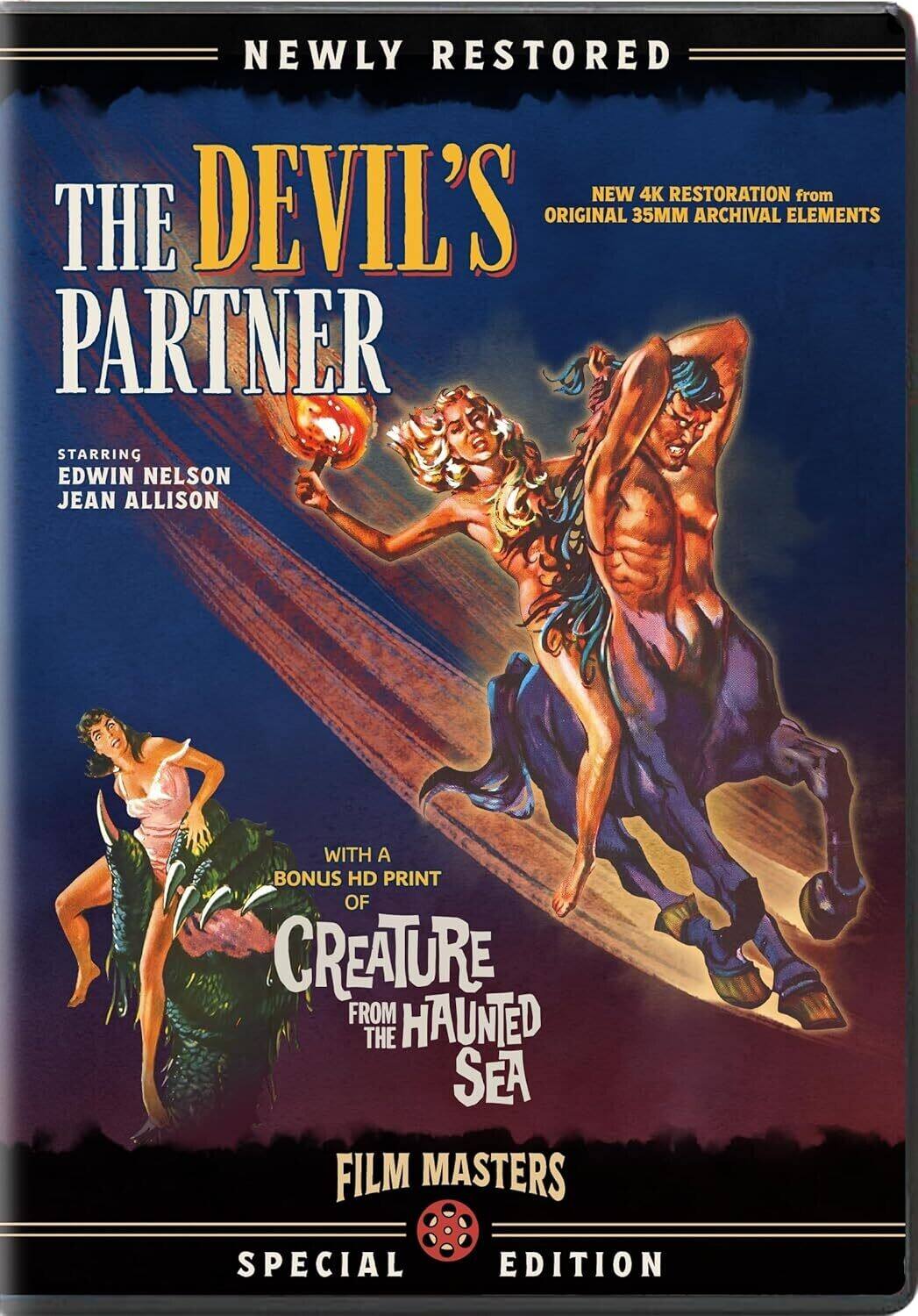 The Devil's Partner (1961) / Creature From The Haunted Sea (1961) DVD ...