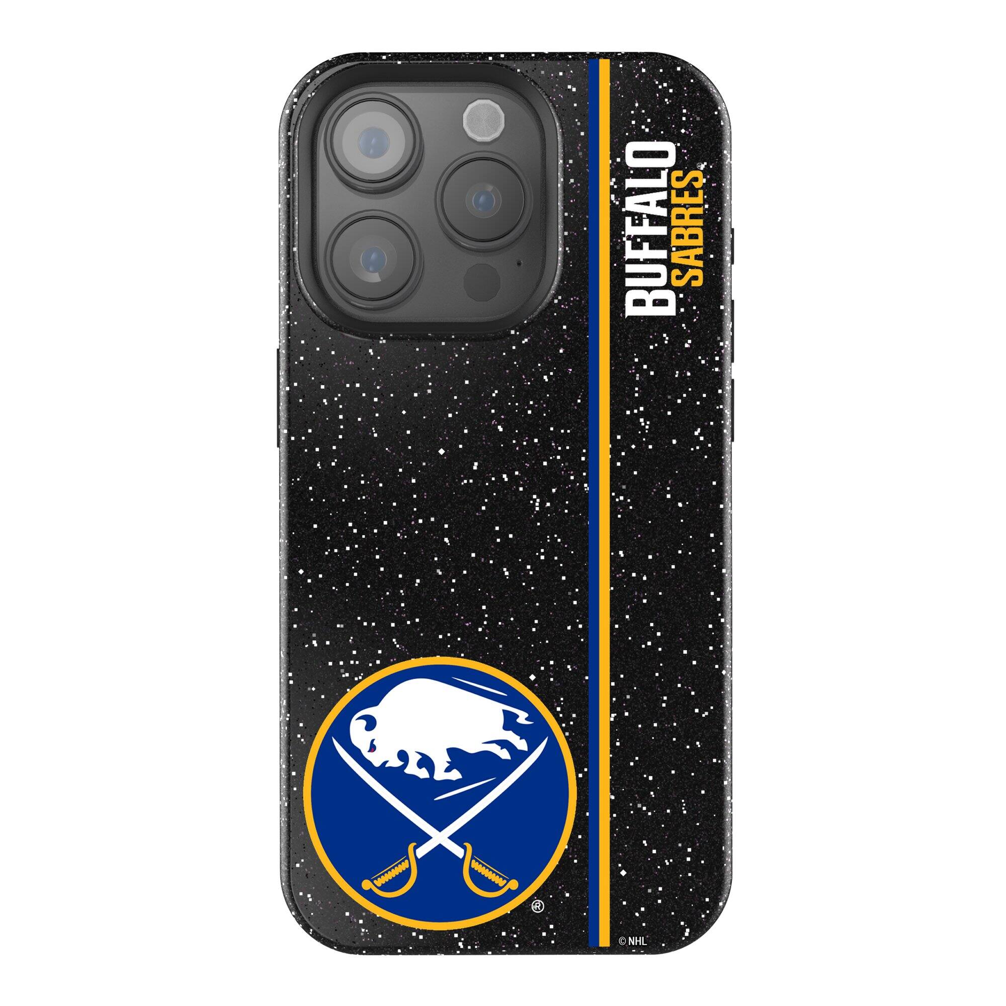 Keyscaper NHL Buffalo Sabres Sidebar Bling iPhone Case 14 Pro Max Black ...