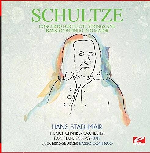 Schultze Concerto for Flute Strings Basso Continuo G Major COMPACT ...