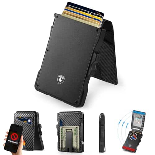 Vulpecula Spade - For Men,RFID Blocking Smart Pop Up Card ,Metal ...