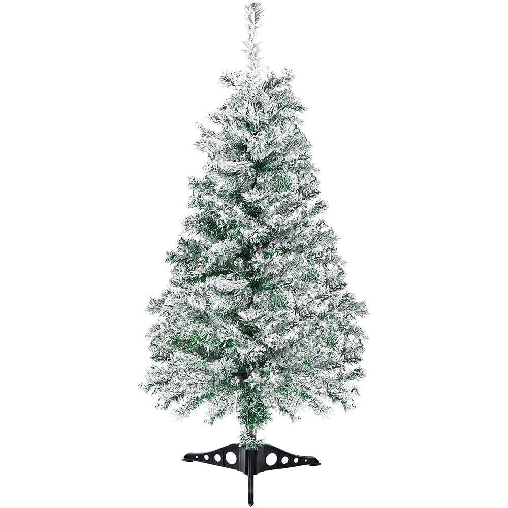 RTMB 3FT Artificial Christmas Tree Tabletop Mini Pine Tree with LED ...