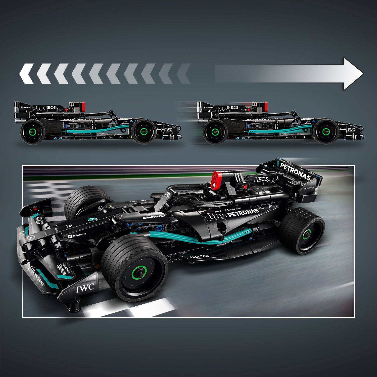 Customer Reviews: LEGO Technic Mercedes-AMG F1 W14 E Performance Pull ...