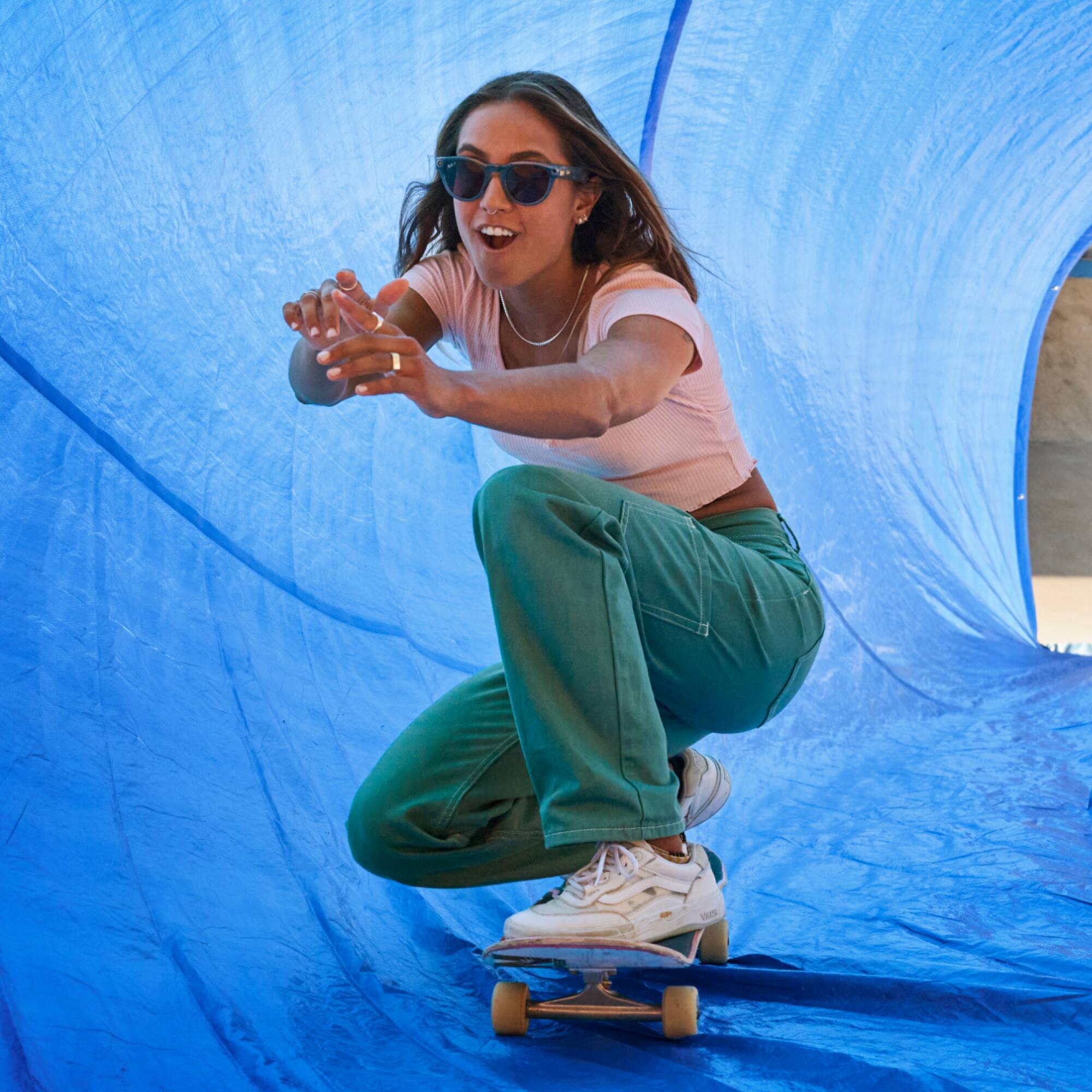 Customer Reviews: Ray-Ban Meta Wayfarer Large Smart Glasses with Meta ...