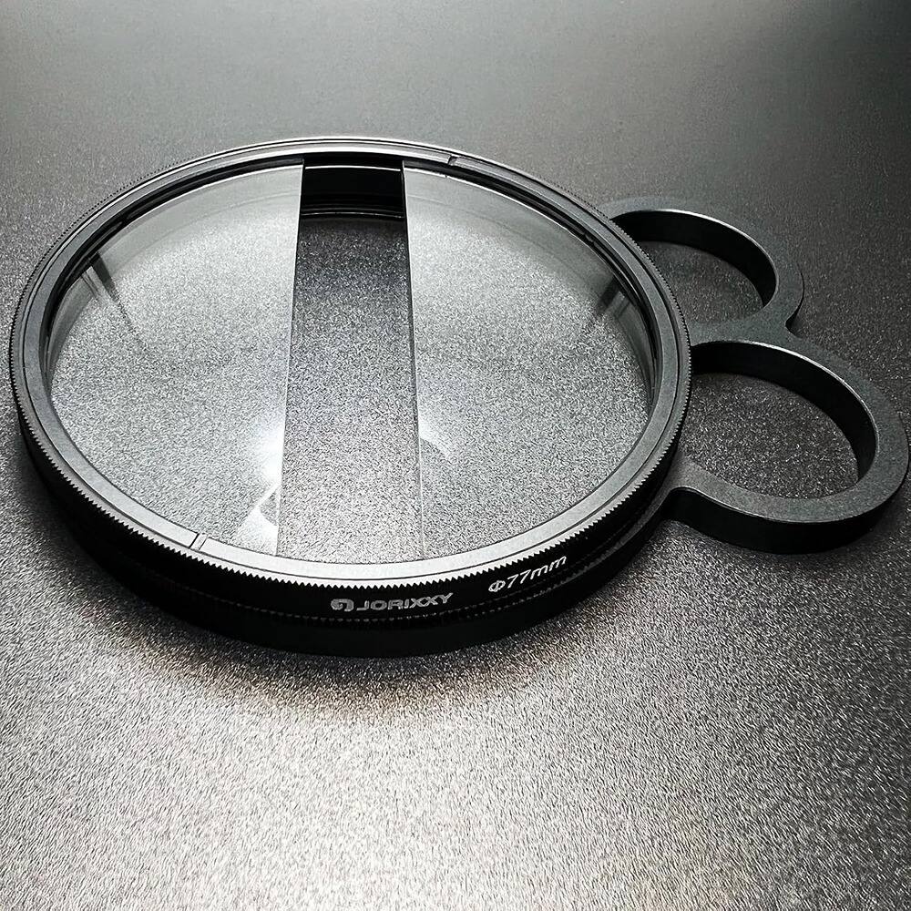 Schertz 77mm Split Diopter Prism Filter for DSLR Photography Effects ...