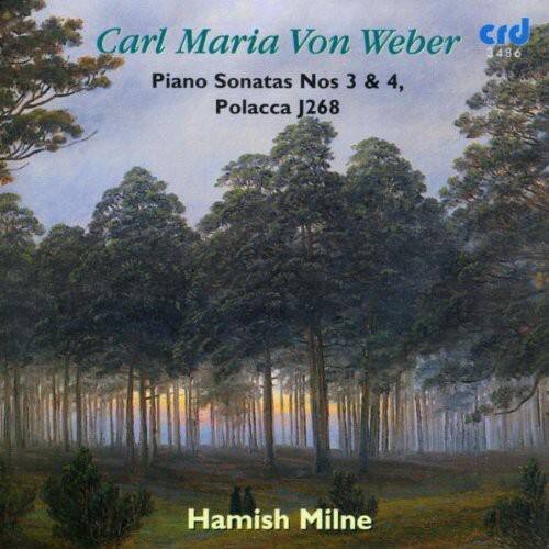 Hamish Milne Piano Sonatas Nos 3 & 4 Polacca J268 COMPACT DISCS [CD ...