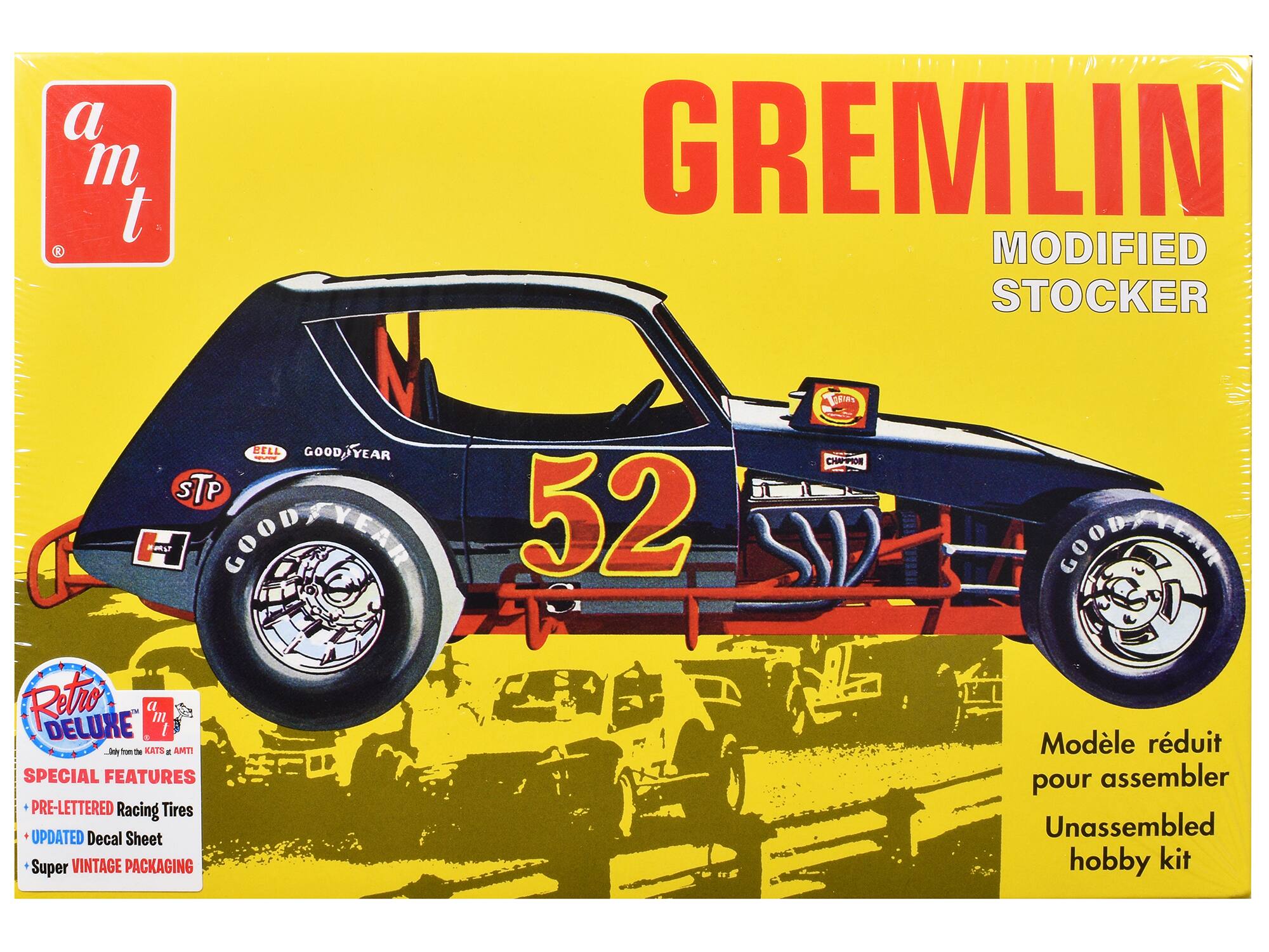 Skill 2 Model Kit Gremlin Modified Stocker 1/25 Scale Model by AMT Blue ...