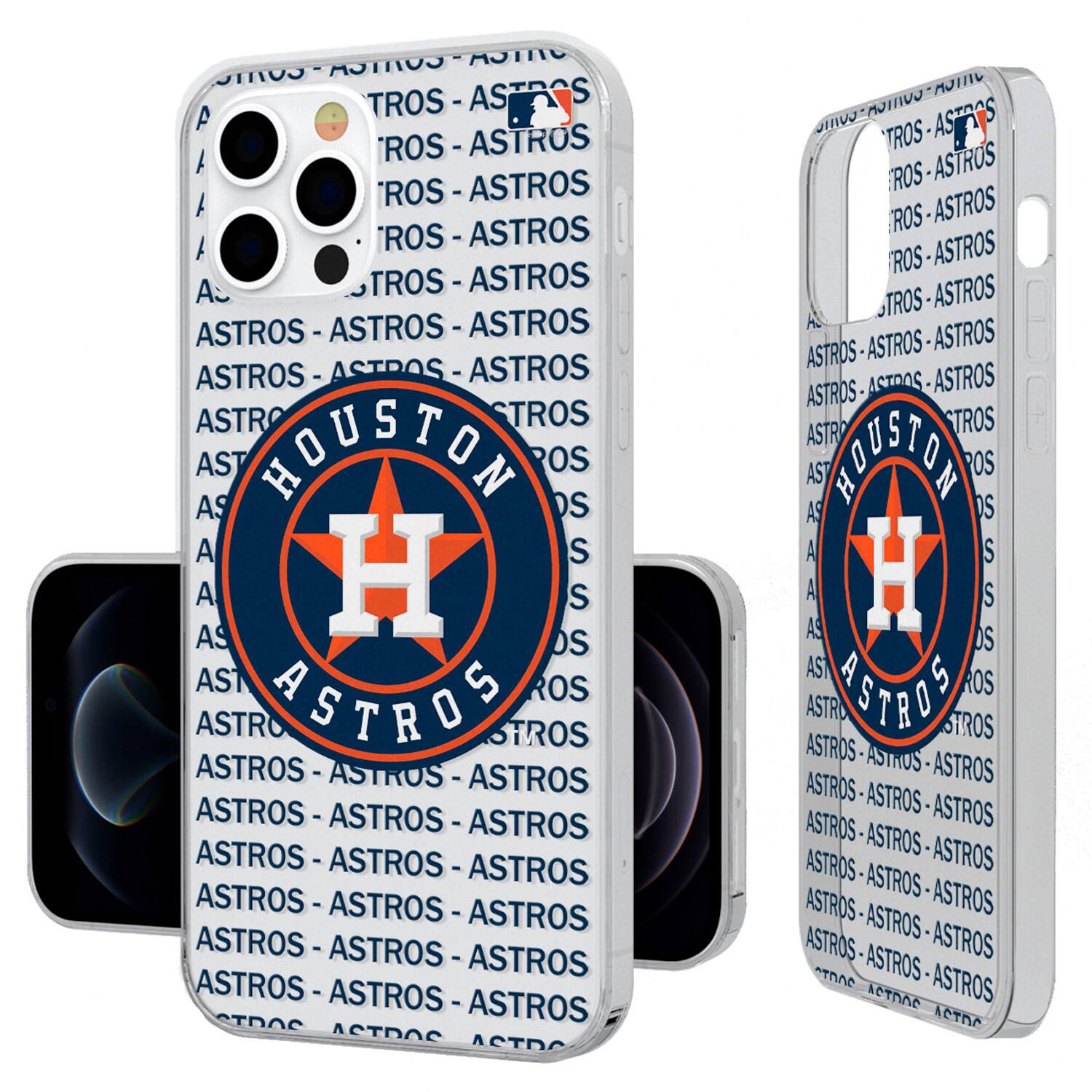 Keyscaper MLB Houston Astros Text Backdrop Clear iPhone Case 12 mini ...