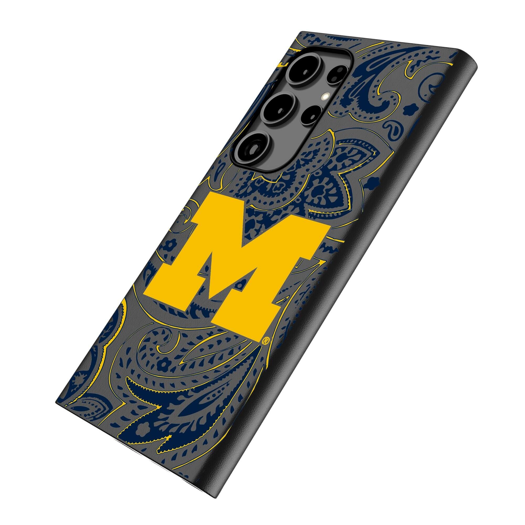 Keyscaper NCAA Michigan Wolverines Paisley Galaxy Magnetic Bump Case ...