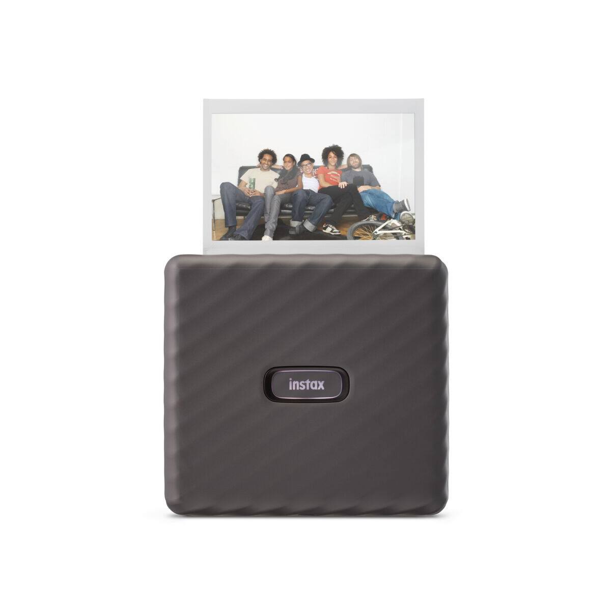 Fujifilm Instax Link Wide Instant Smartphone Photo Printer (Gray ...