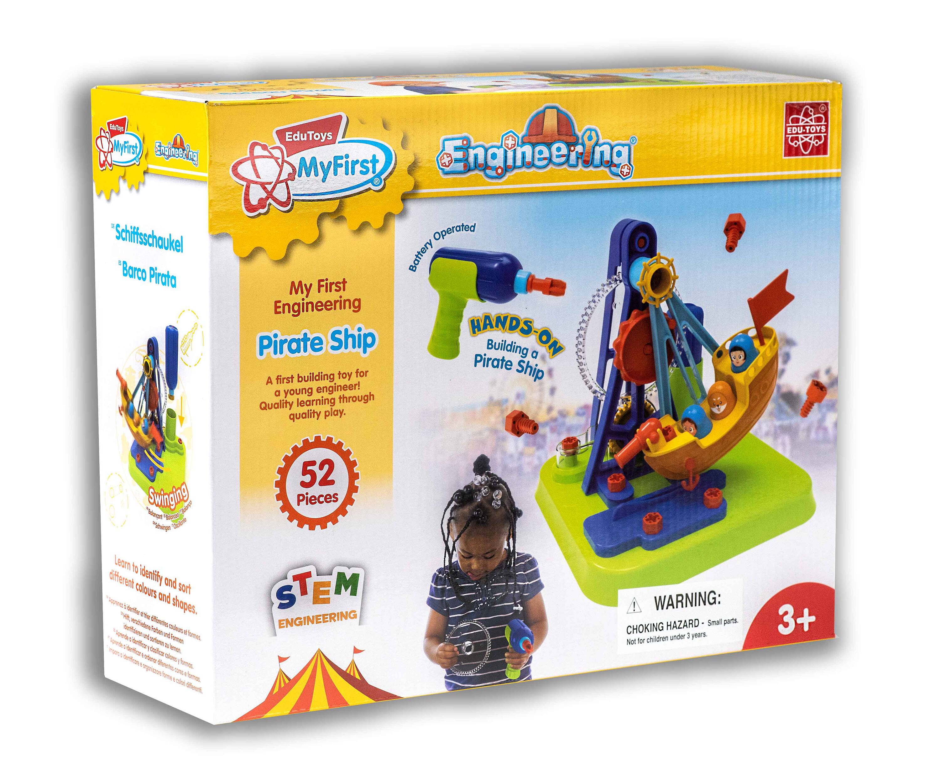 Elenco Edu Toys My First Engineering Pirate Ship G756619013299 - Best Buy