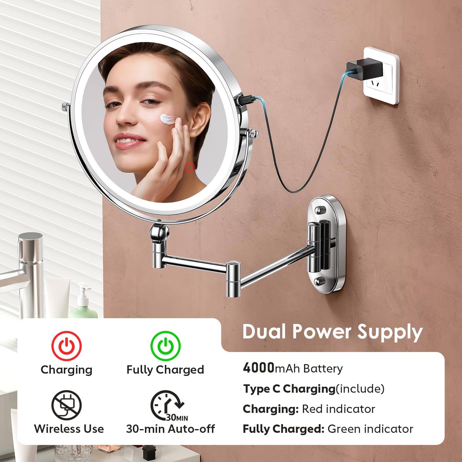 Comfort Essence Mirror Makeup Light Magnifying Lights Color High ...