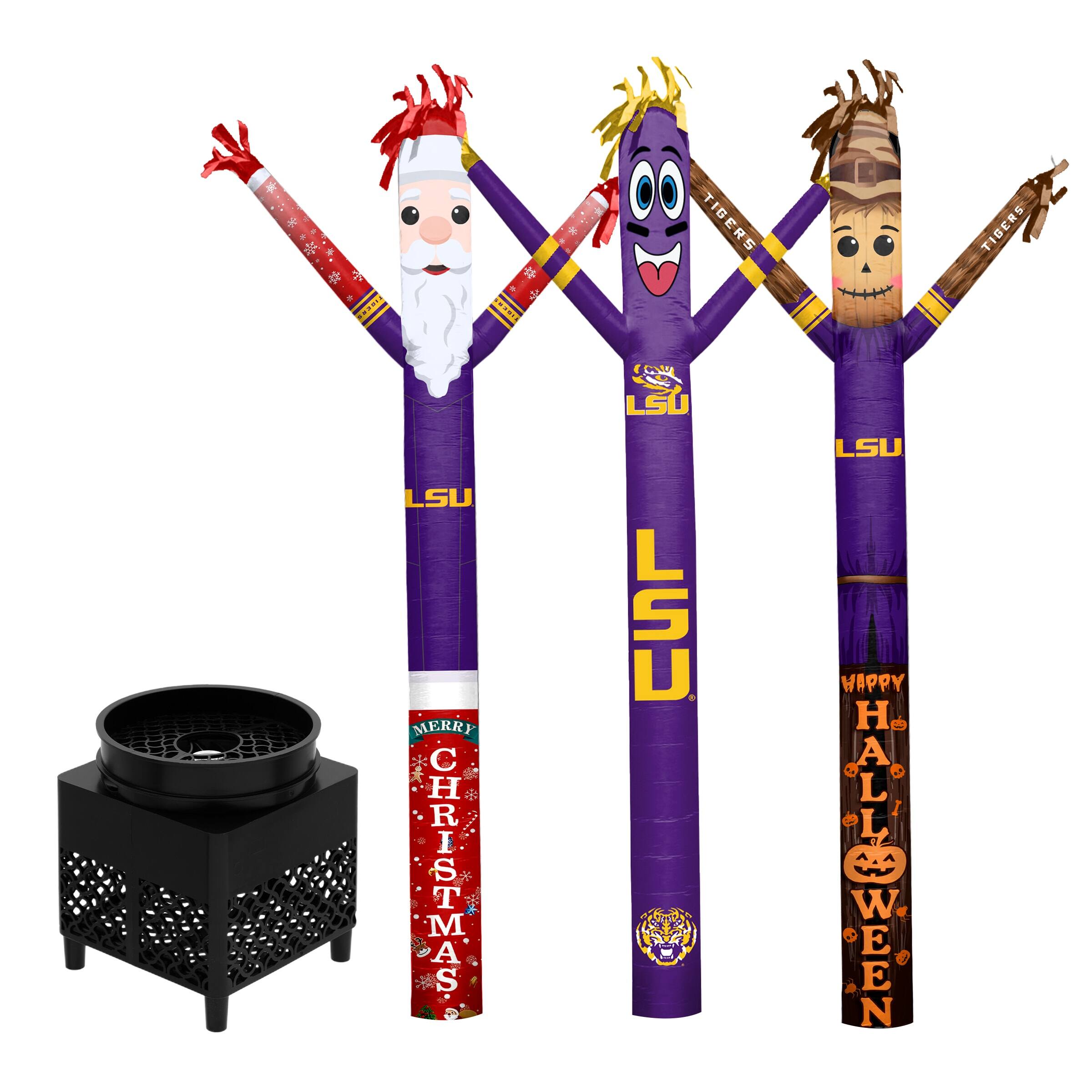 Sporticulture LSU Tigers Inflatable Crazy Sports Fan Bundle Set ...