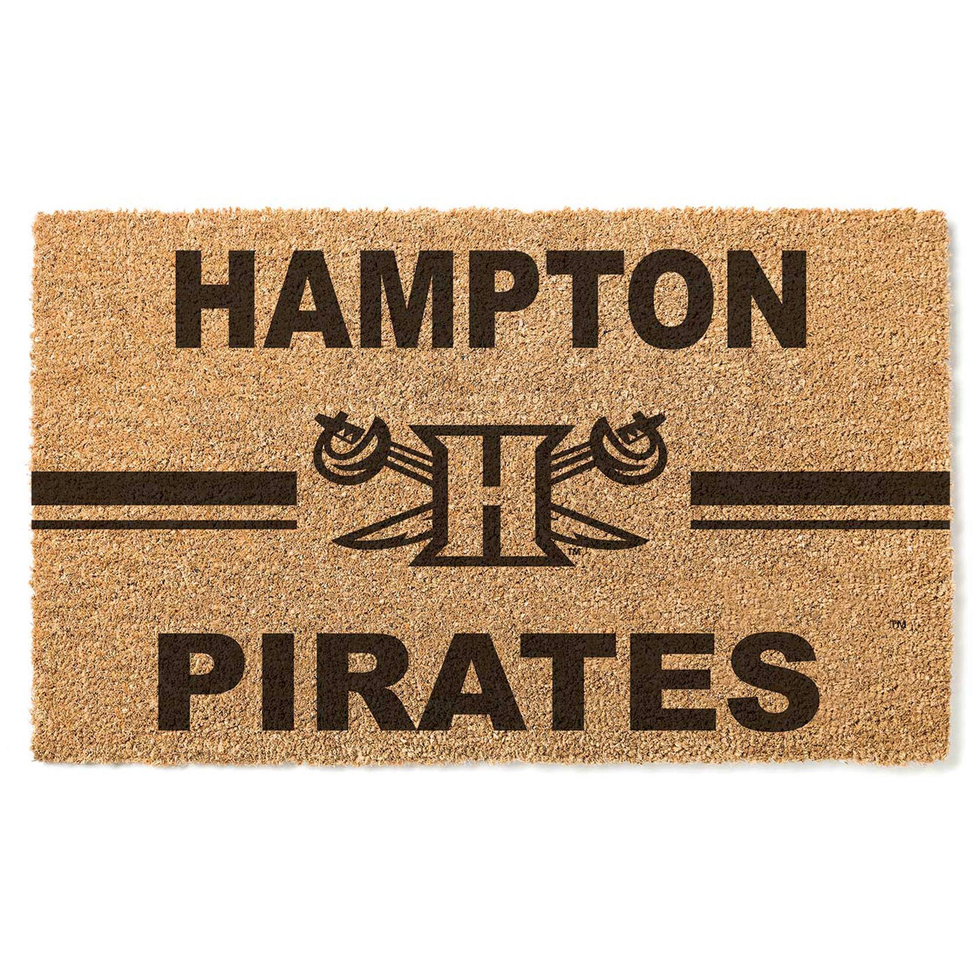 Jardine Hampton Pirates 18" x 30" Team Logo Doormat Brown 4446936 ...