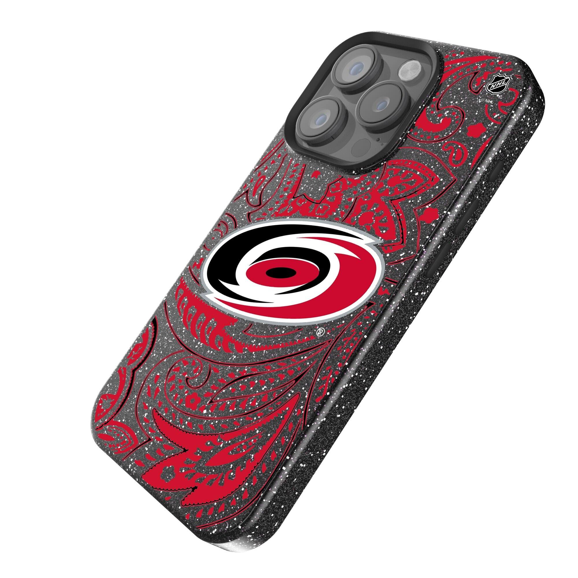 Keyscaper NHL Carolina Hurricanes Paisley Bling iPhone Case 15 Pro Max ...