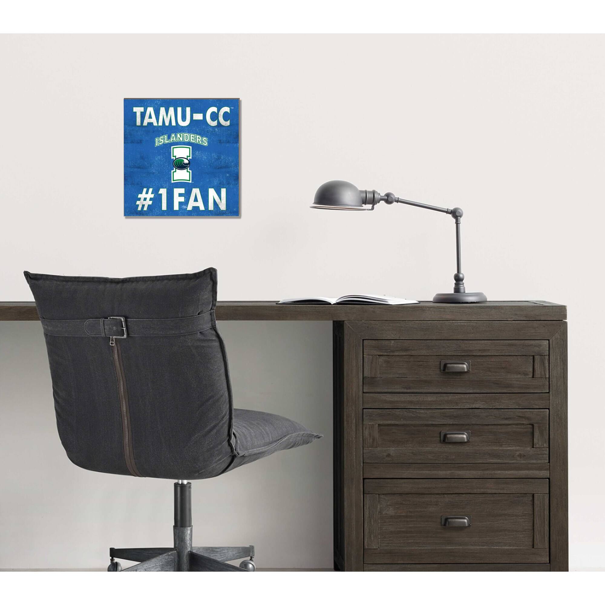 Jardine Texas A&M Corpus Christi Islanders 10" x 10" #1 Fan Plaque Blue ...