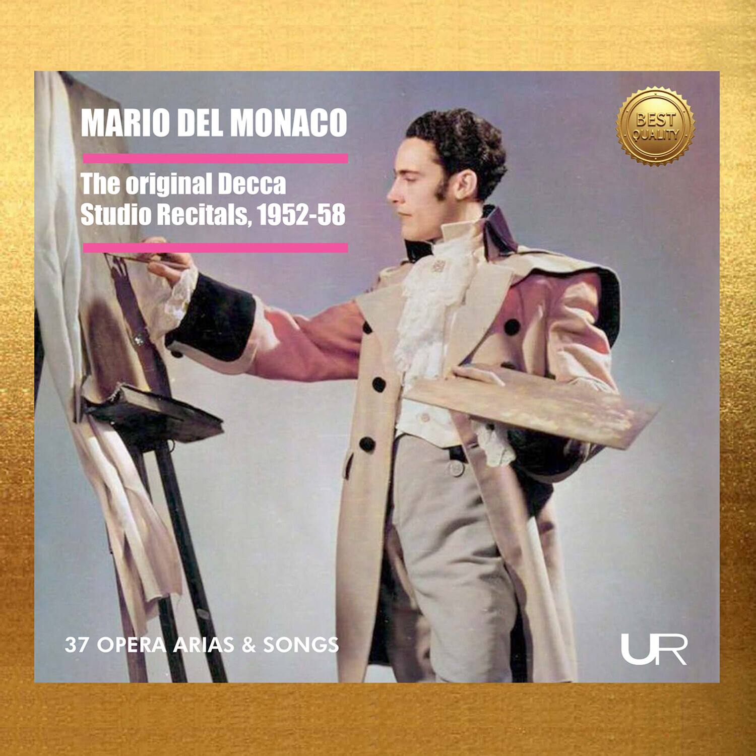 Mario del Monaco Mario Del Monaco: Original Decca Studio Recitals 1 ...
