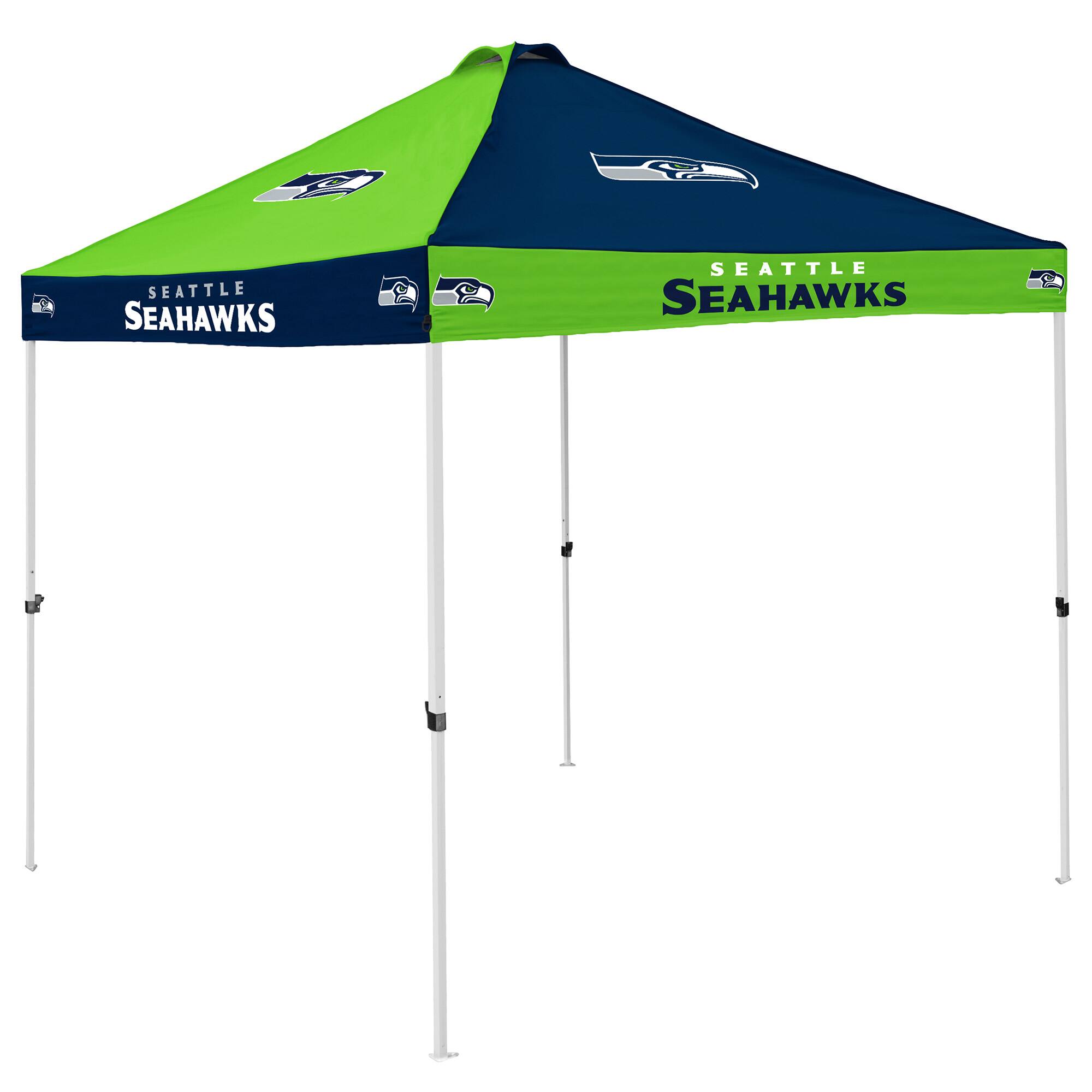Logo Brands Seattle Seahawks Checkerboard Tent Blue 2909604 - Best Buy
