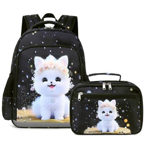 Cozy Serene Backpack For School Bookbag Lightweight With Chest Strap ...