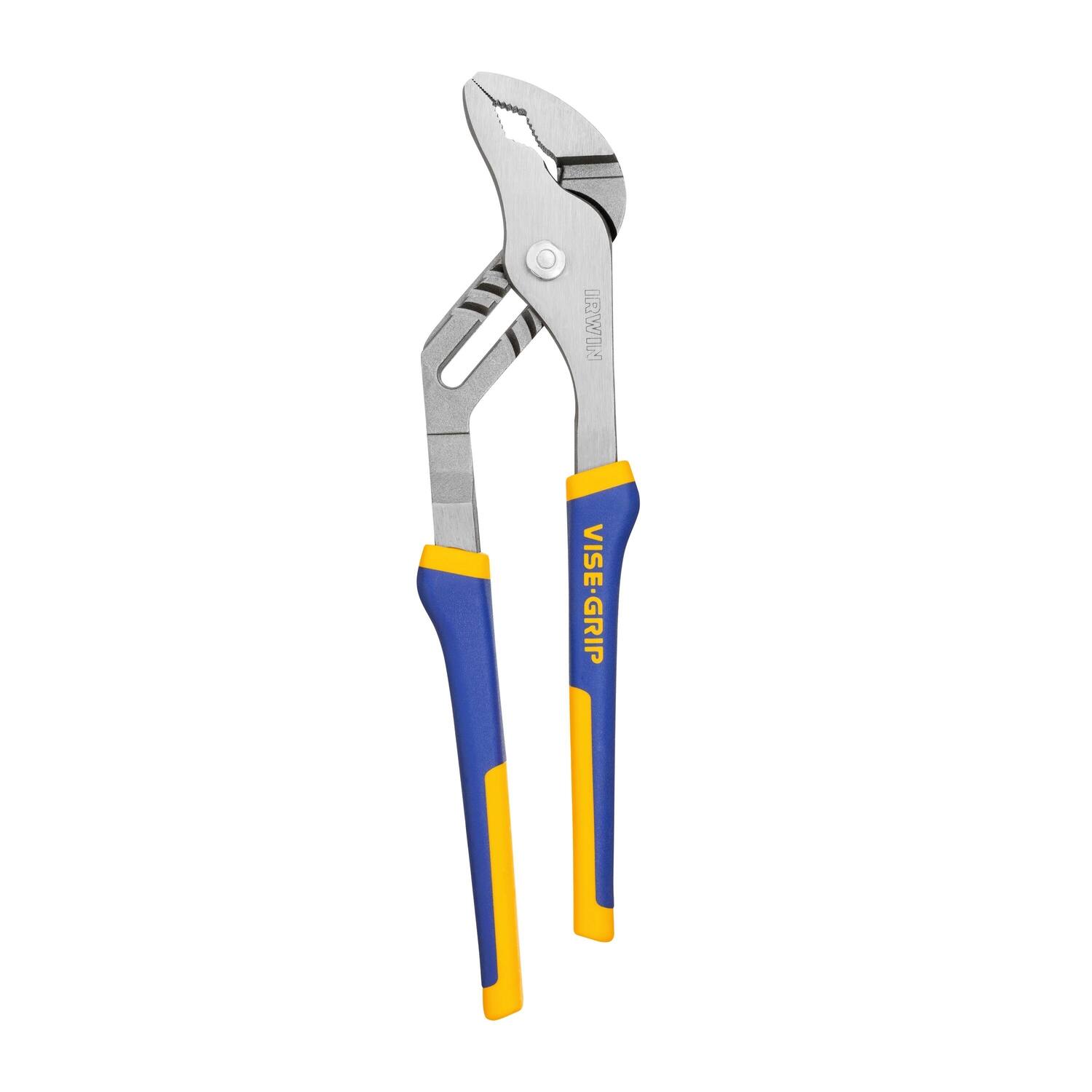 Irwin Vise Grip 12 in. Steel Curved Jaw Tongue and Groove Joint Pliers ...