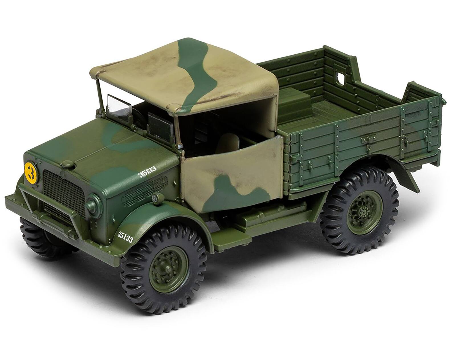 Level 2 Model Kit WWII 15 cwt 4x2 General Service Truck with 2 Scheme ...
