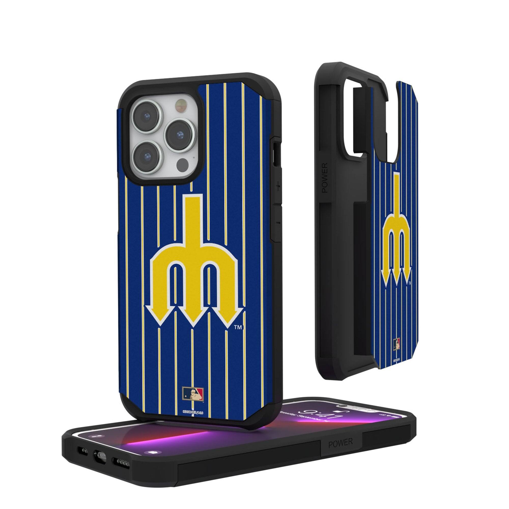 Keyscaper MLB Seattle Mariners Cap Logo iPhone Pinstripe Cooperstown ...