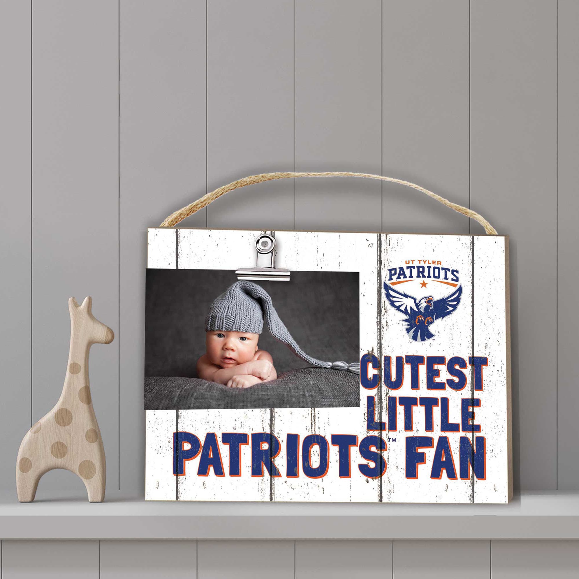 Jardine Texas Tyler Patriots 8'' x 10'' Cutest Little Weathered Logo ...