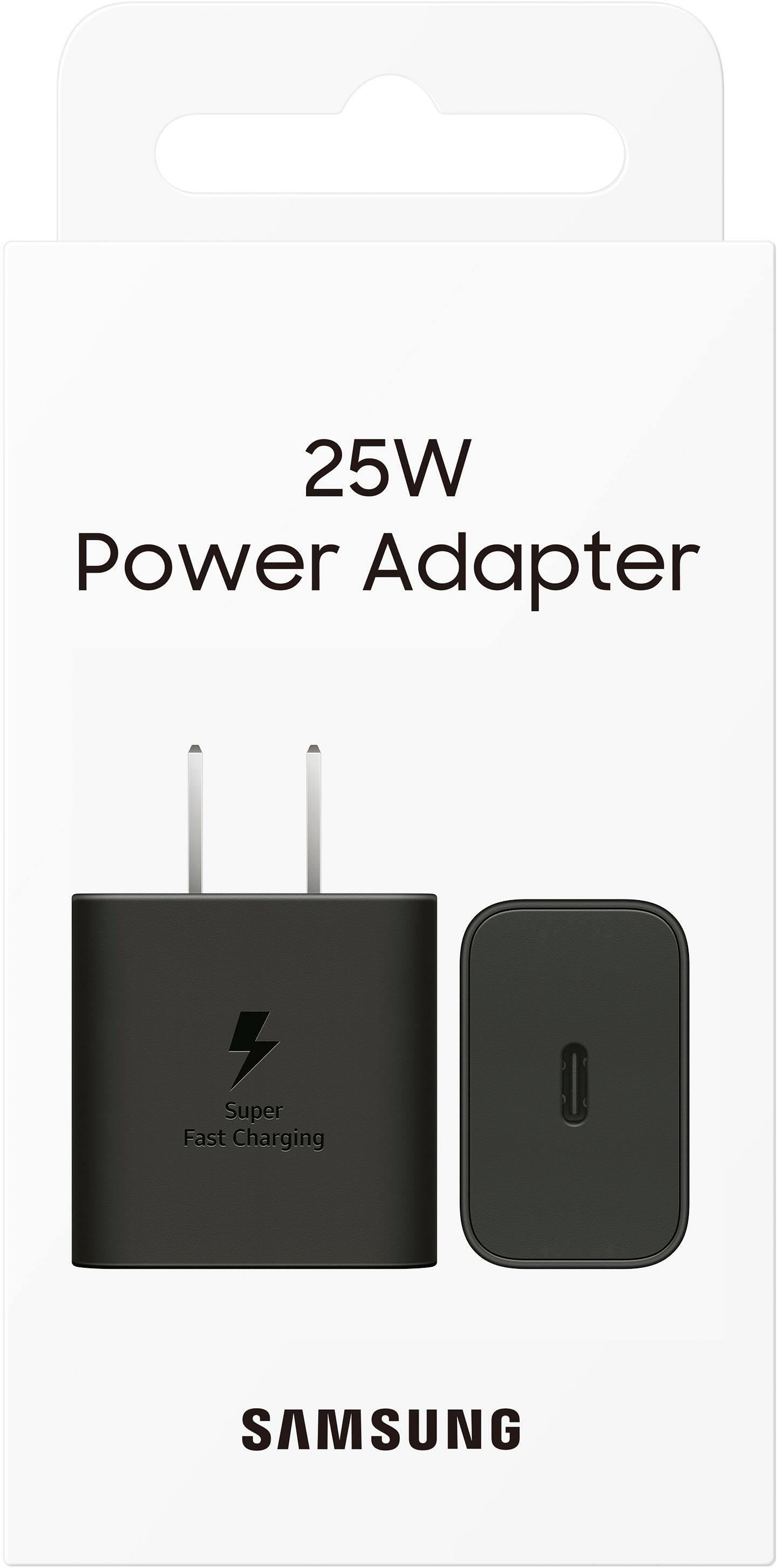 Customer Reviews: Samsung 25W Super Fast Charging Wall Charger Black EP ...