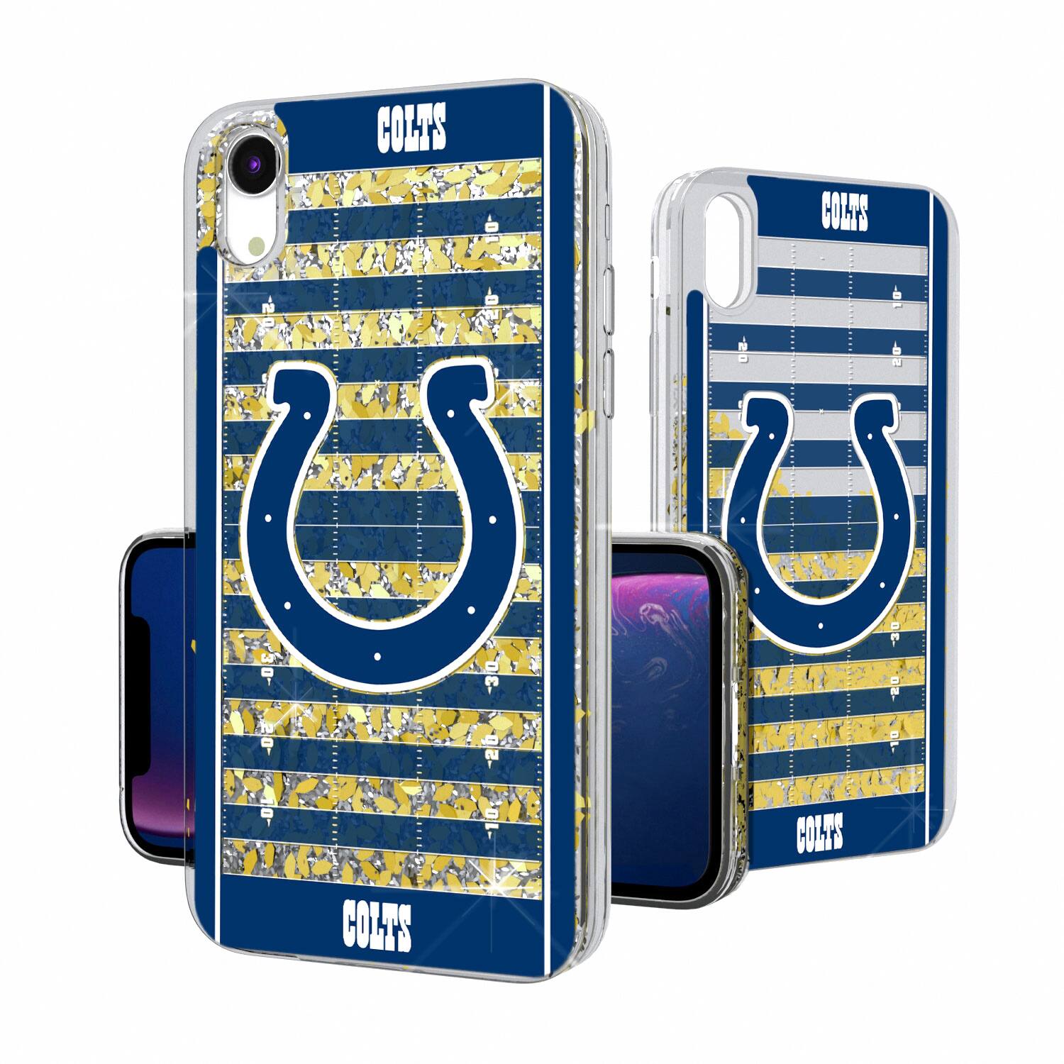 Keyscaper NFL Indianapolis Colts iPhone Field Design Glitter Case 15 ...