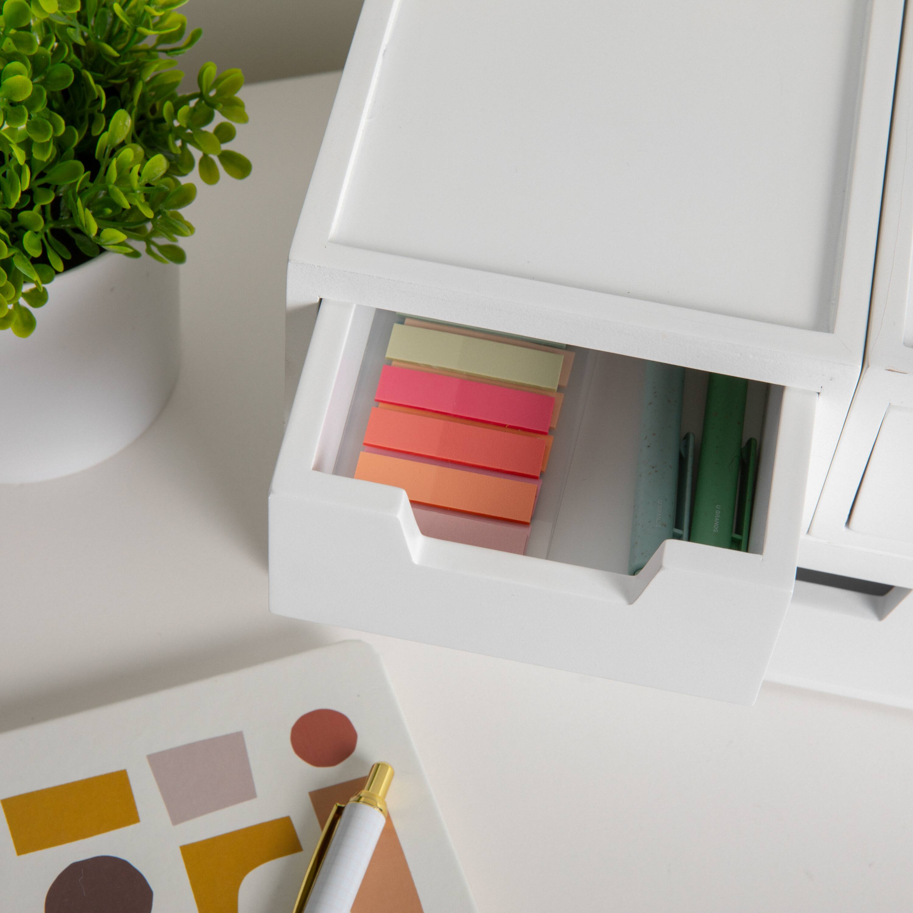 Martha Stewart Weston Set of 3 Engineered Wood Storage Boxes with ...