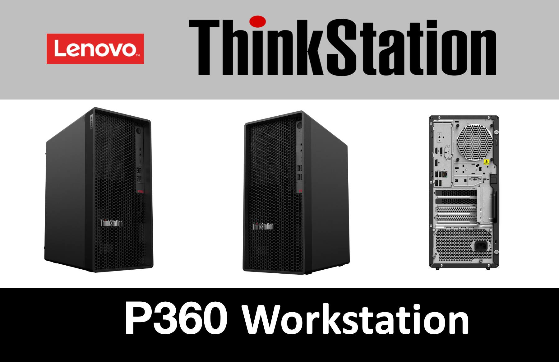 Lenovo P360 Desktop (Intel i7 12700, 64GB DDR5, 2TB PCIe SSD, Intel UHD 770, WiFi 6E, Bluetooth ...