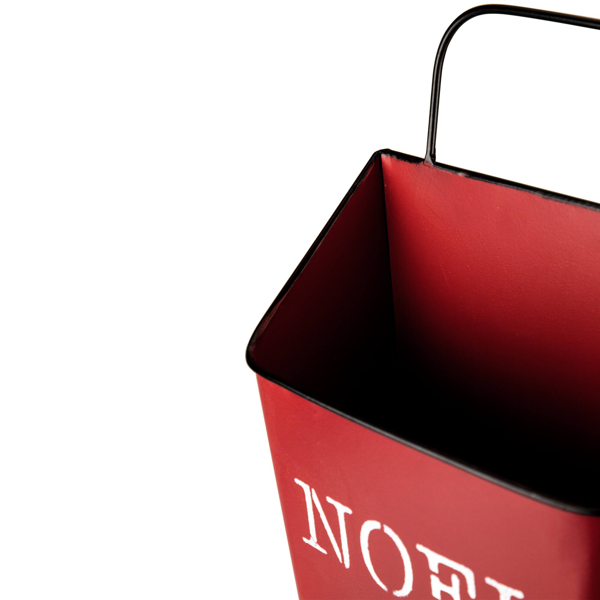 Northlight Set of 2 Noel and Green Joy Christmas Container Wall ...