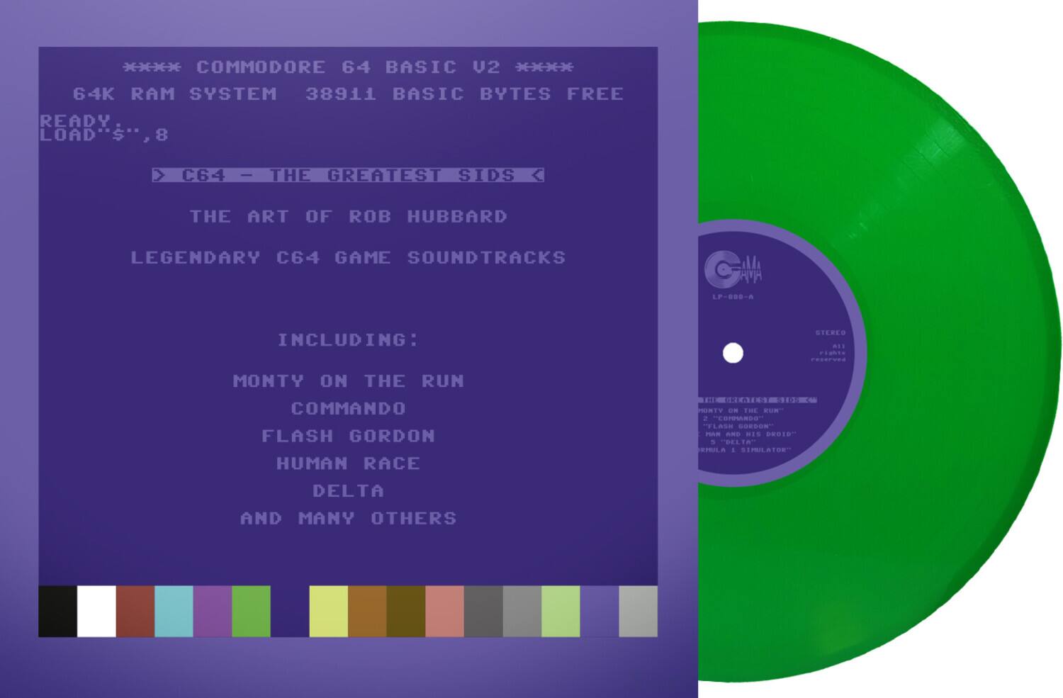 Rob Hubbard C64 Greatest Sids: The Art Of Rob Hubbard Limited To 100 ...