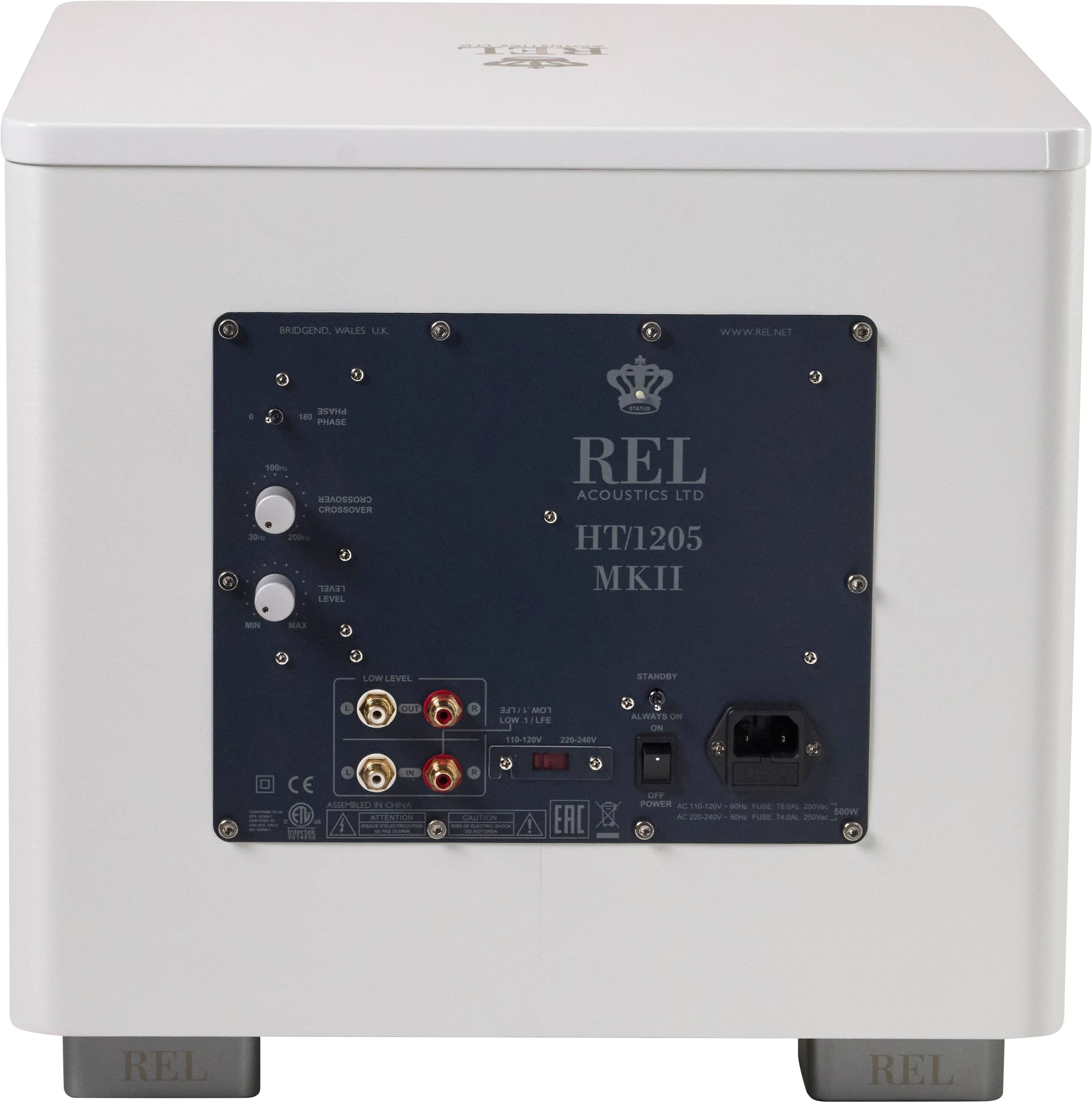 REL HT/1205 MKII Subwoofer White HT/1205 MKII WHITE - Best Buy