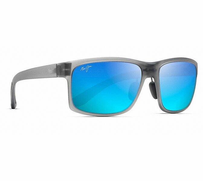 Maui Brand Maui Jim B439 11M Pokowai Arch Polarized Rectangular ...